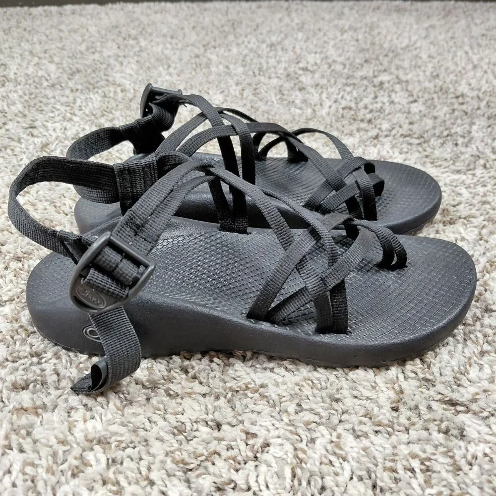 Chaco | Shoes | Chaco Zx2 Classic Sandals Womens Size 9 Black Toe Loop ...